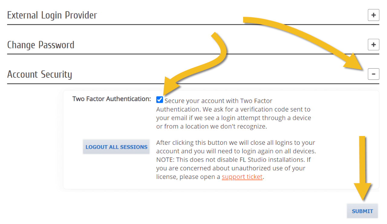 How to Enable 2FA – FL Studio Image-Line Account (Two Factor ...